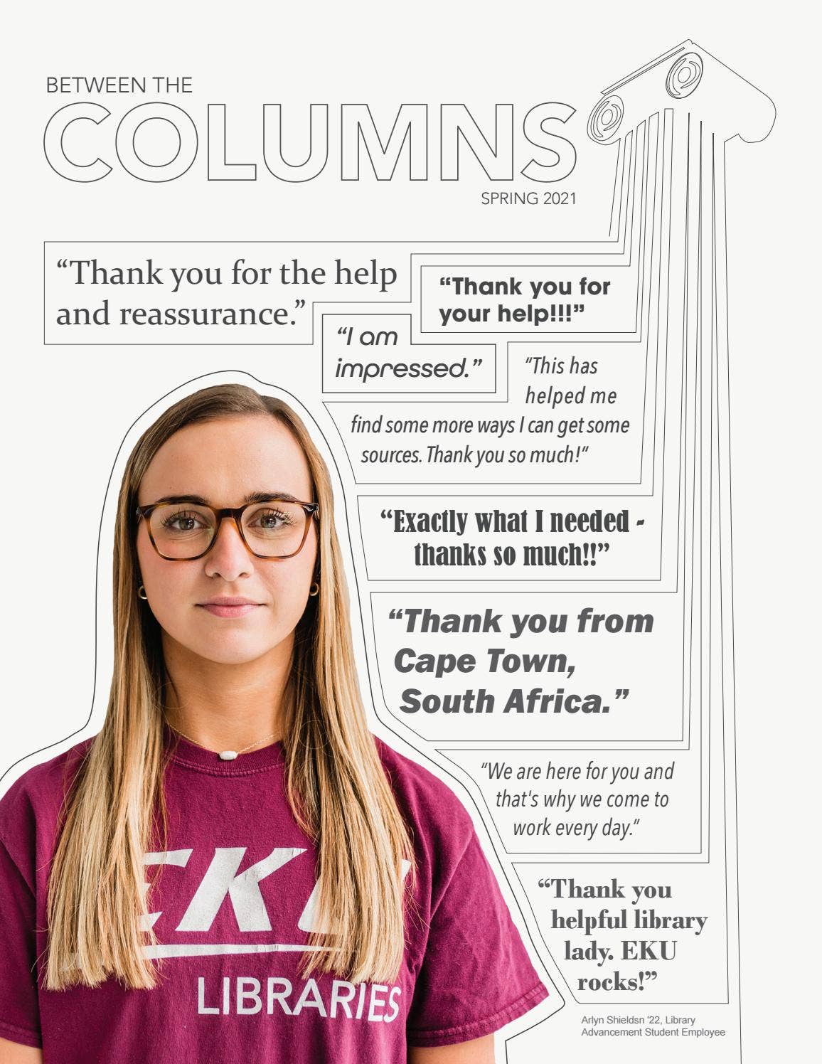 Between the Columns Spring 2021 by EKU Libraries - Issuu