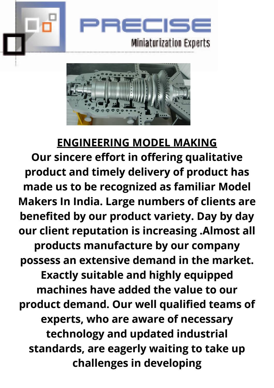 ENGINEERING MODEL MAKING by engg models - Issuu