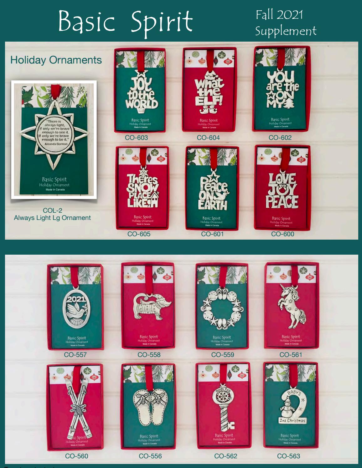 Basic Spirit Fall 2021 Supplement by Peggy White - Issuu