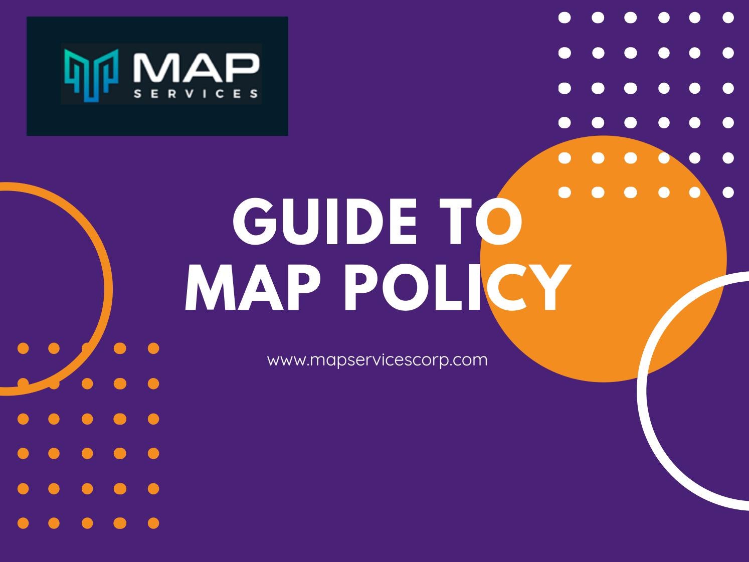 Guide To MAP Policy By MAP Services Corp Issuu