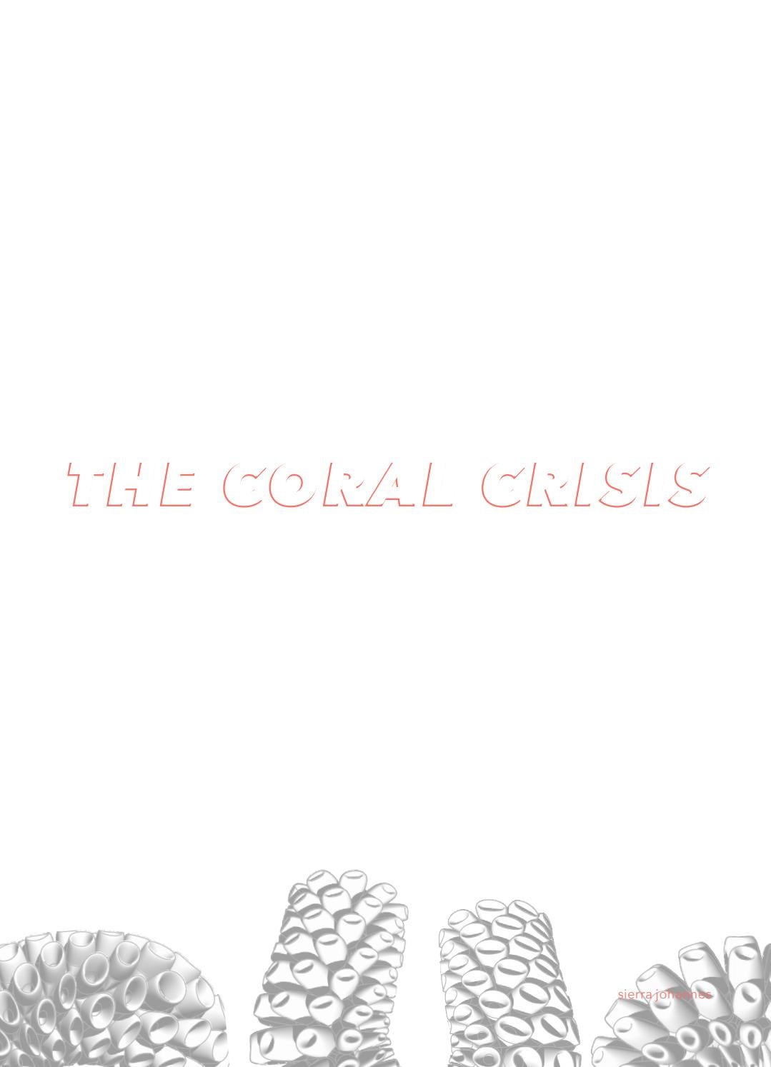 The Coral Crisis, Sierra Johannes | Cal Poly Architecture Thesis ...
