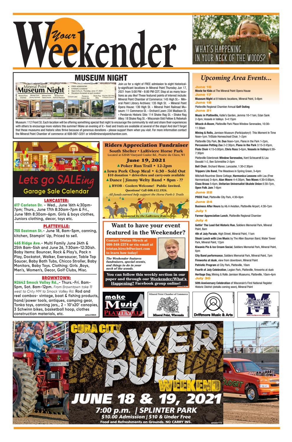 06-15-21 Weekender by Woodward Community Media - Issuu
