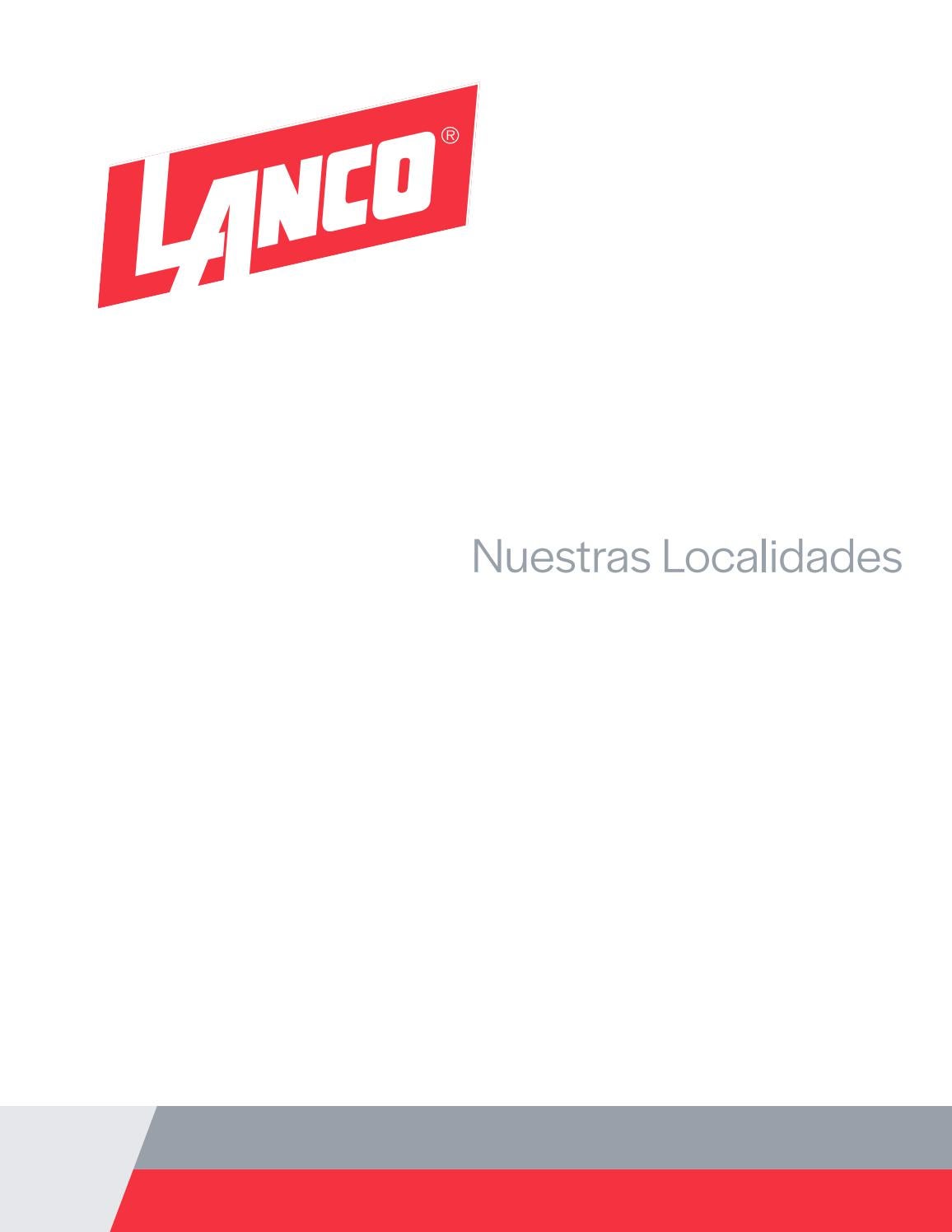 Lanco - Catálogo Técnico de Productos - rev06112021 by Blanco Group - Issuu
