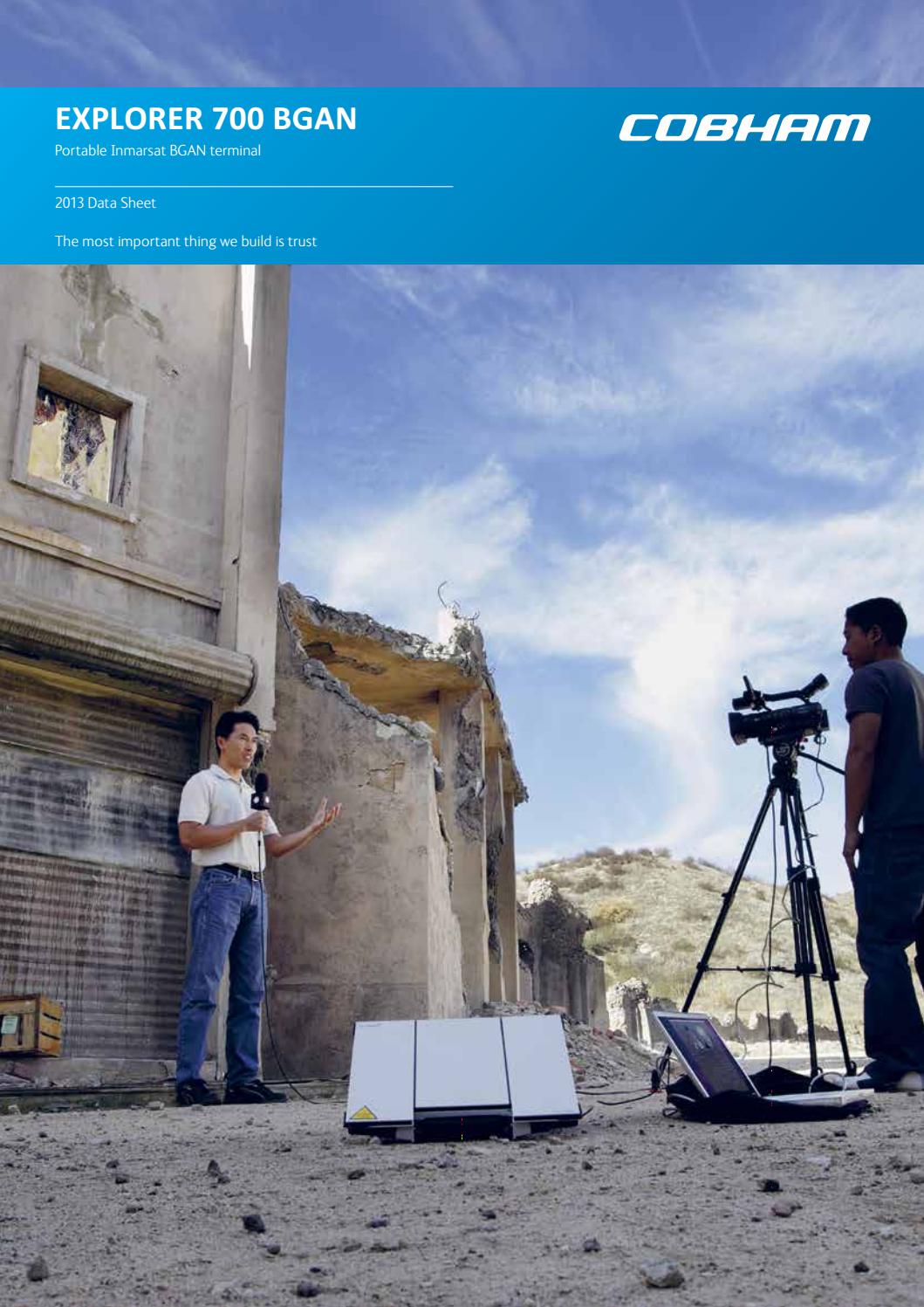 Explorer 700 BGAN by Cdr. Trevor D. Biscope, CA Emerit - Issuu