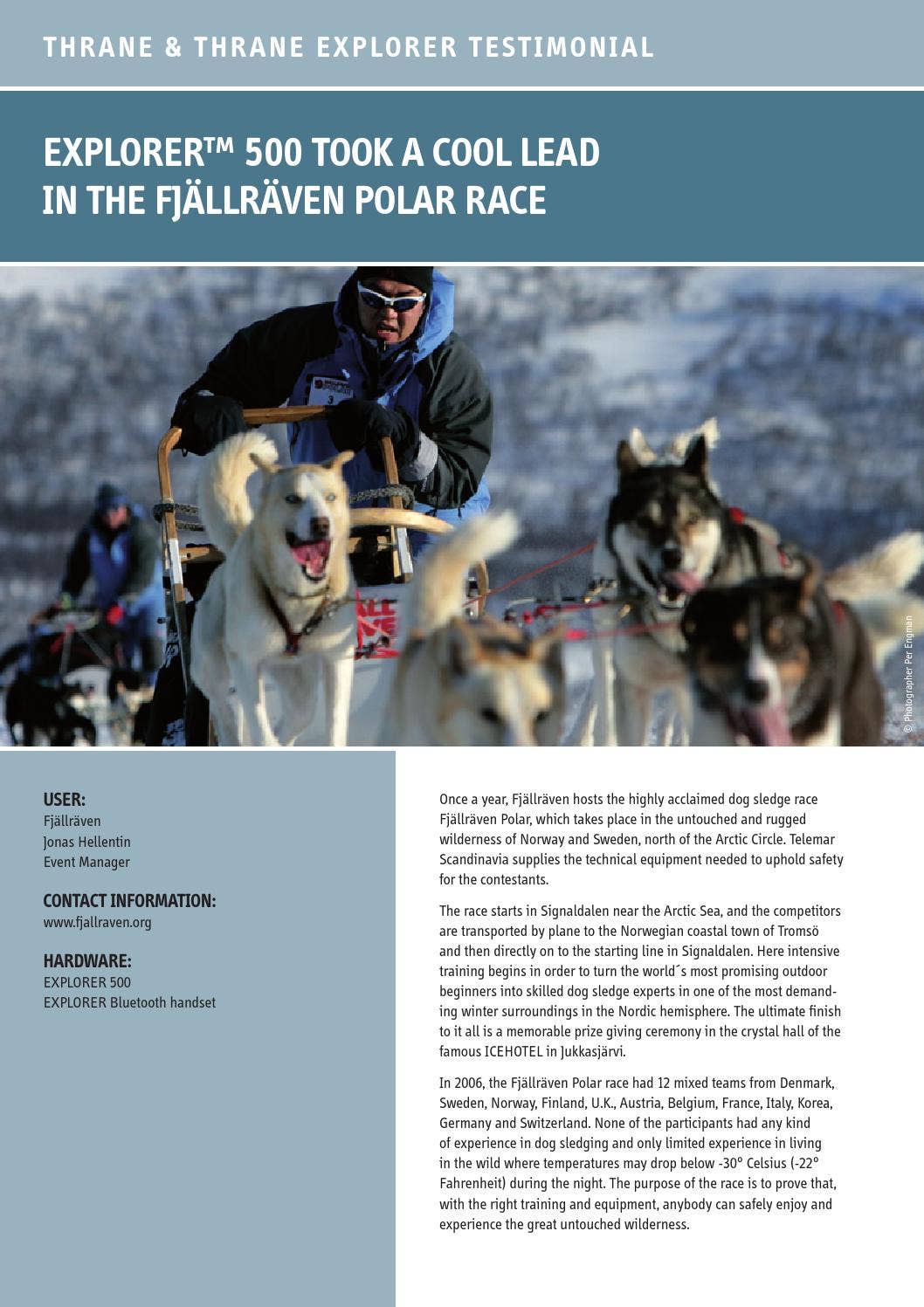 BGAN Polar Case Study by Cdr Trevor D Biscope KCB CD SAS - Issuu