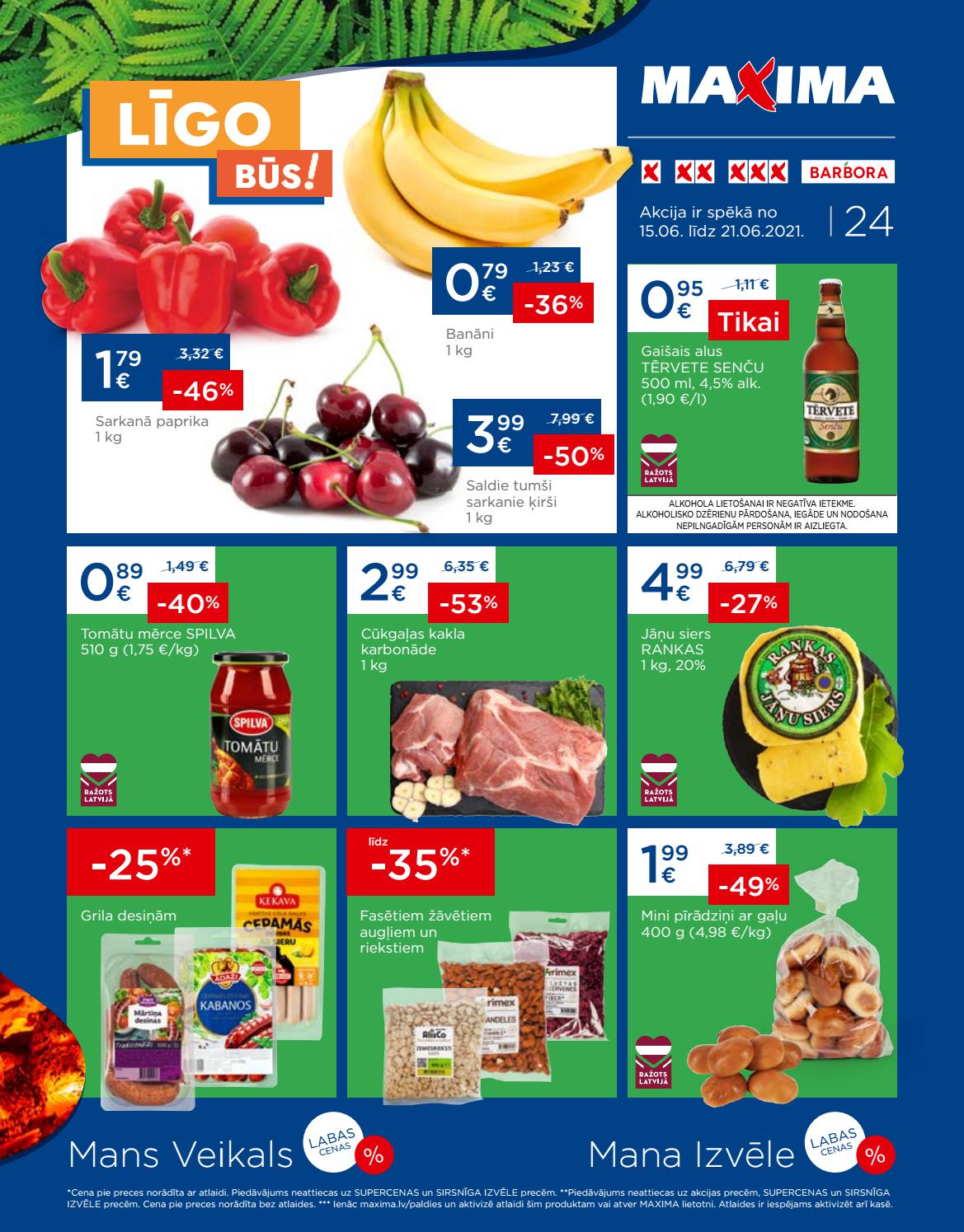 MAXIMA | X XX XXX | 15.-21.06.2021 by Maxima Latvija - Issuu