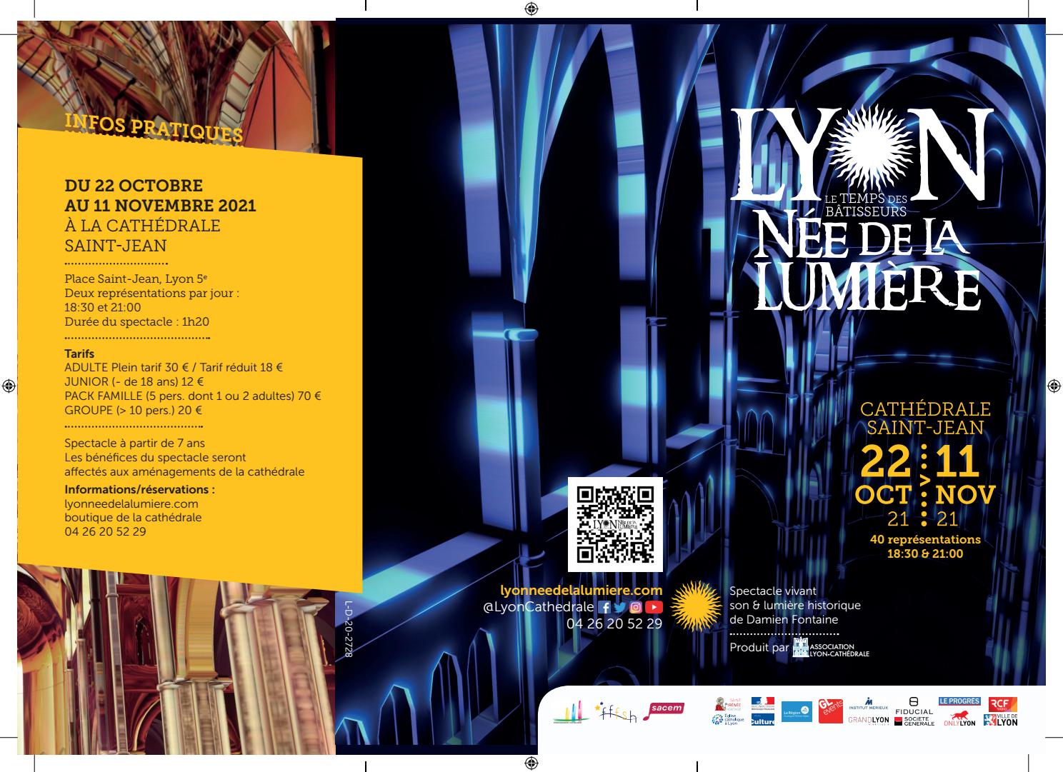 Flyer Lyon née de la lumière by Association diocésaine de Lyon - Issuu