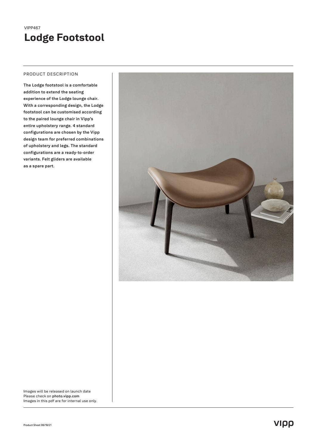 Vipp467 Lodge Footstool - Product Sheet by vipp - Issuu