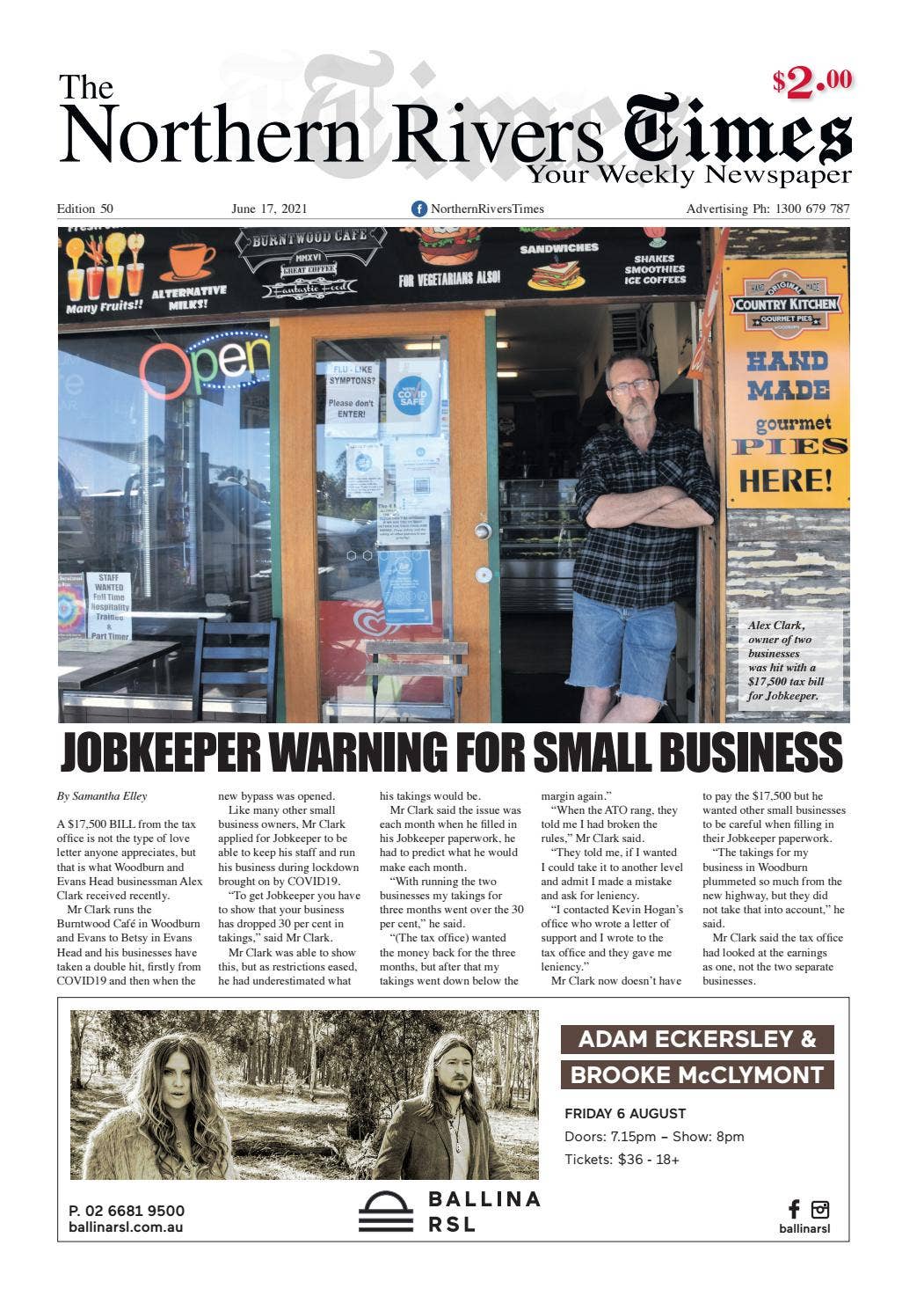 The Northern Rivers Times Edition 50 by The Northern Rivers Times - Issuu