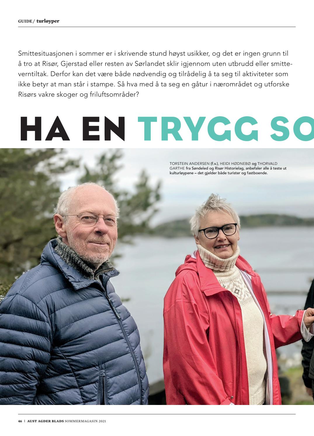 Aust Agder Blad - sommermagasin for Risør og Gjerstad by Amedia Kreativ ...