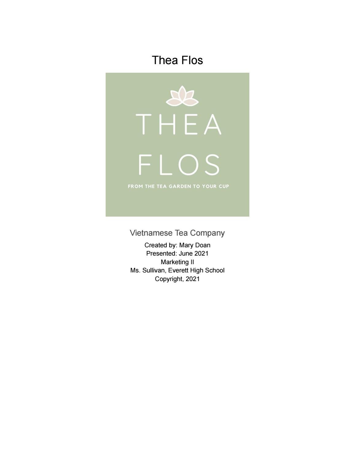 Thea Flos - Mary Doan by ehsmarketing - Issuu