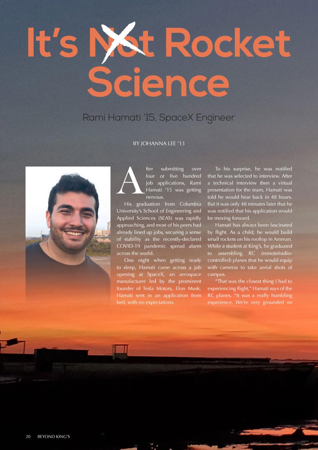 It's Rocket Science by King's Academy - Issuu
