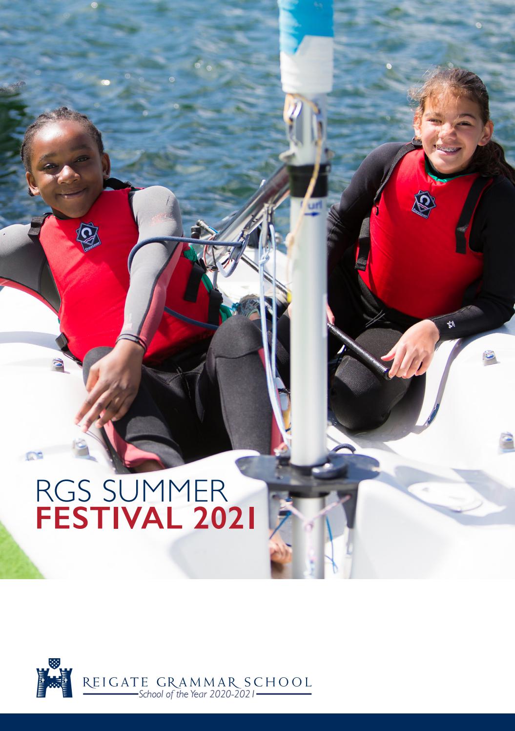 RGS Summer Festival 2021 by RGS - Issuu