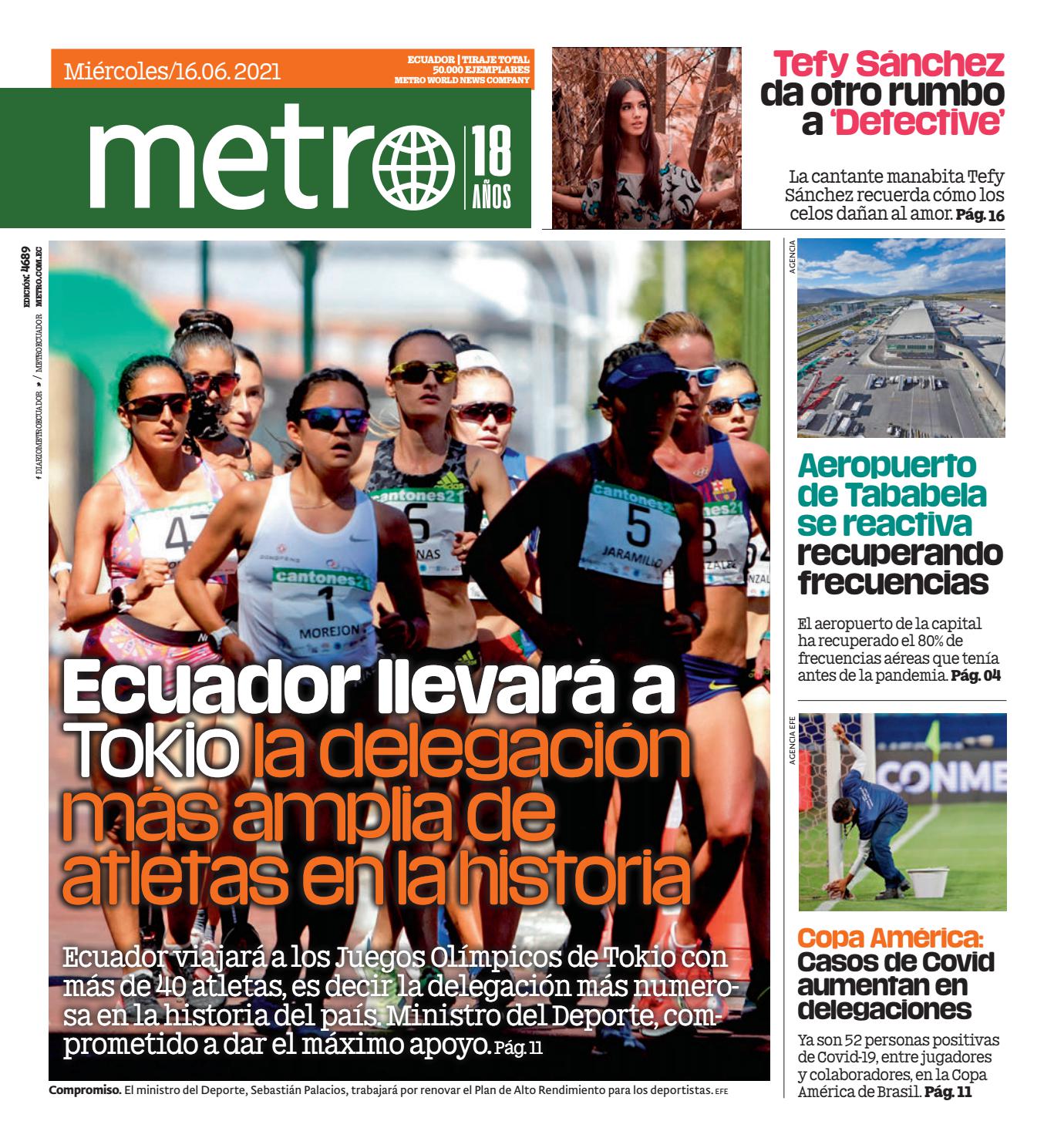 Diario Metro, edición 16 de junio del 2021 by Diario Metro - Issuu