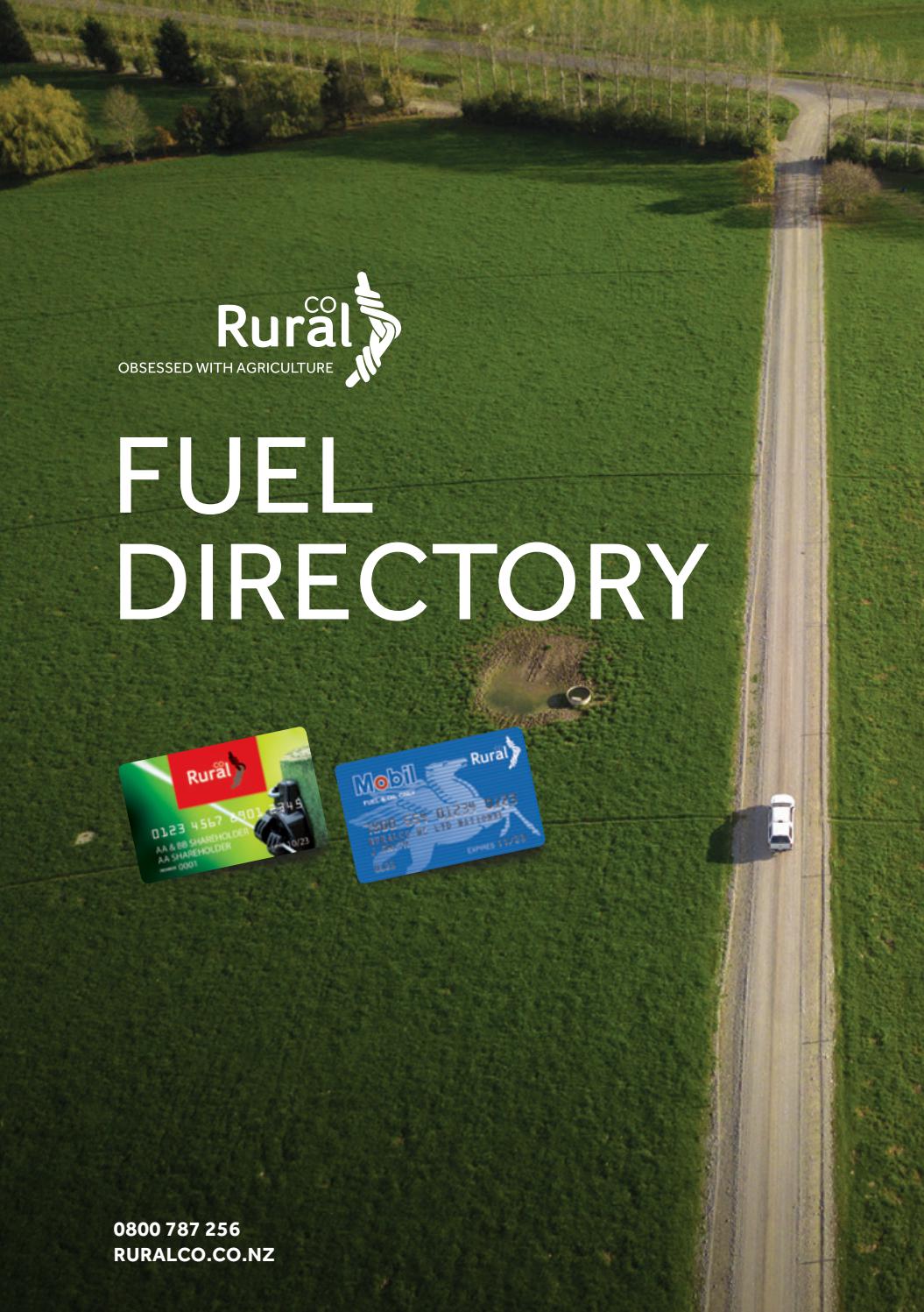 Ruralco Fuel Directory by Ruralco - Issuu