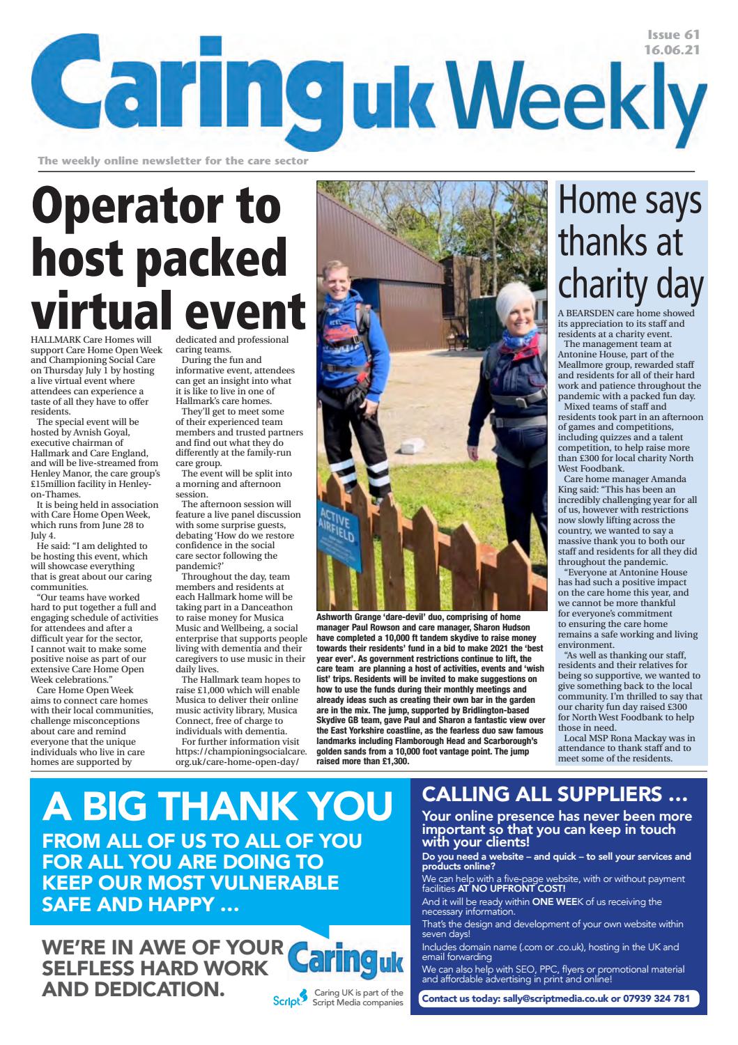 Caring UK Weekly - Issue 61 by Script Media - Issuu