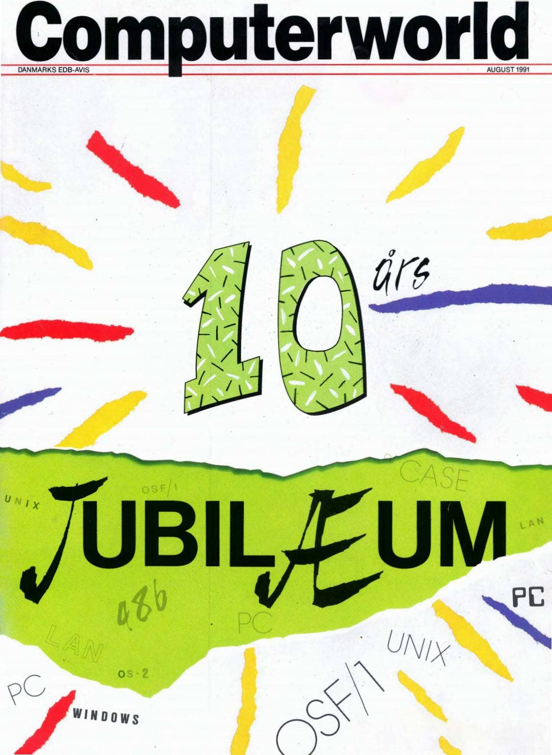 Computerworld 10 års jubilæumsnummer august 1991 by Computerworld A/S ...