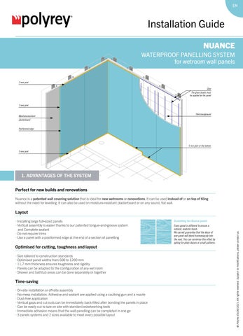 POLYREY - Nuance - Installation Guide - EN by Wilsonart - Issuu
