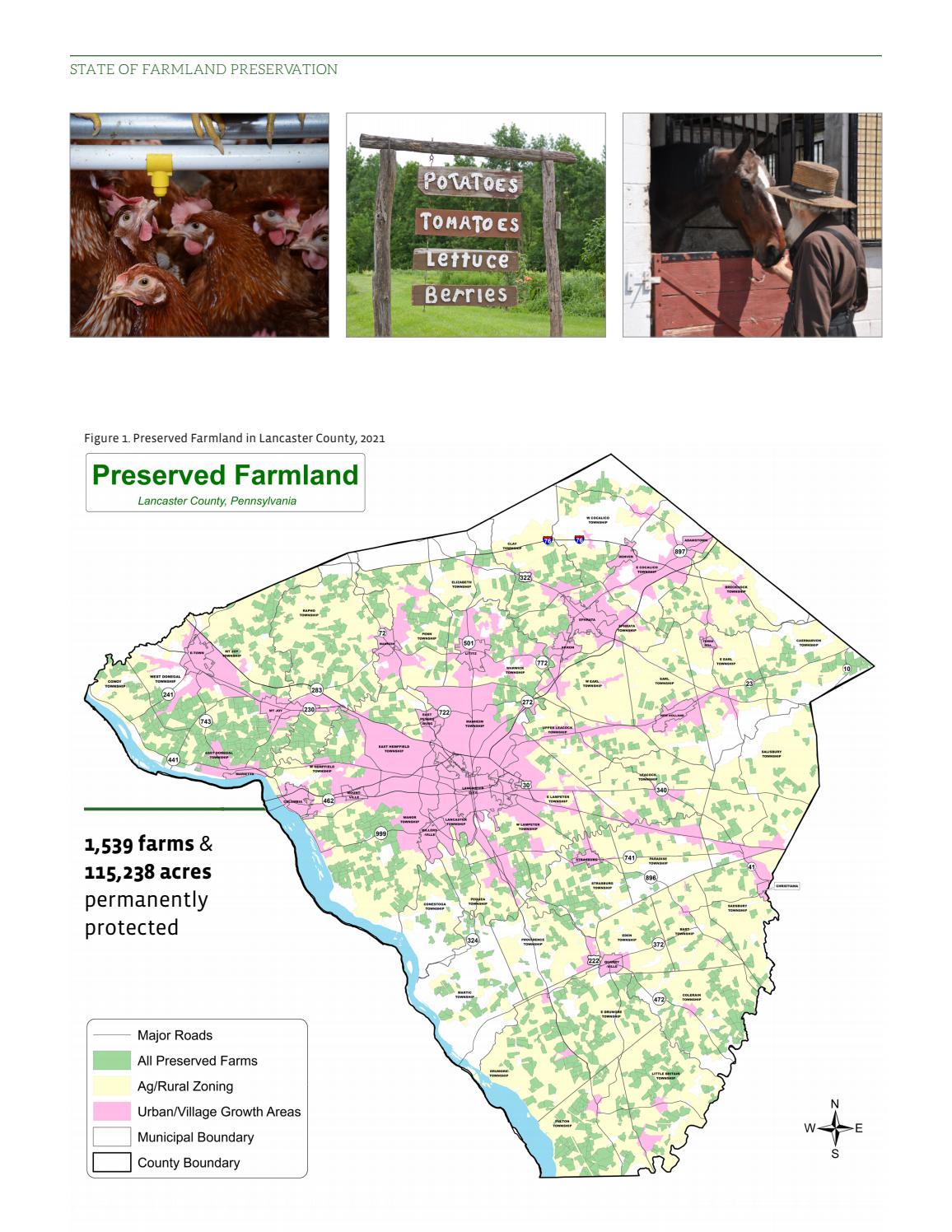 The State of Farmland Preservation in Lancaster County, Full Report by ...