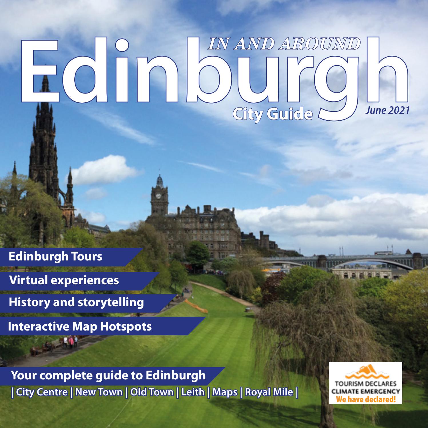 In & Around Edinburgh Guide | June 2021 by Downtown CityMaps & Guides ...