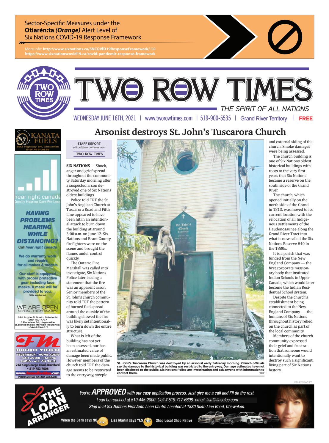 Two Row Times, June 16, 2021 by tworowtimes - Issuu