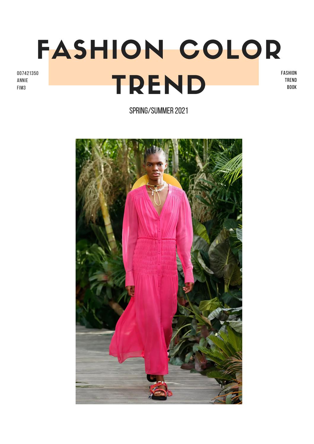 FASHION COLORS TREND BOOK by annielin.collection - Issuu