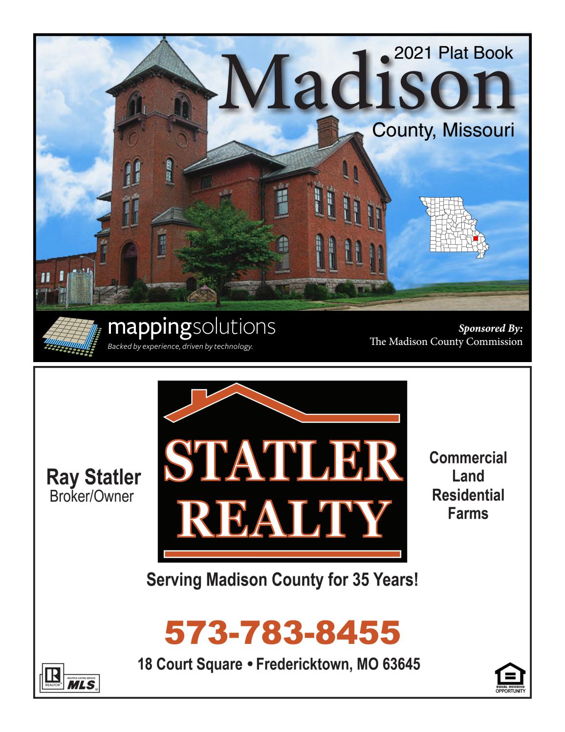 Madison County, Missouri 2021 eBook Pro - Mapping Solutions by ...