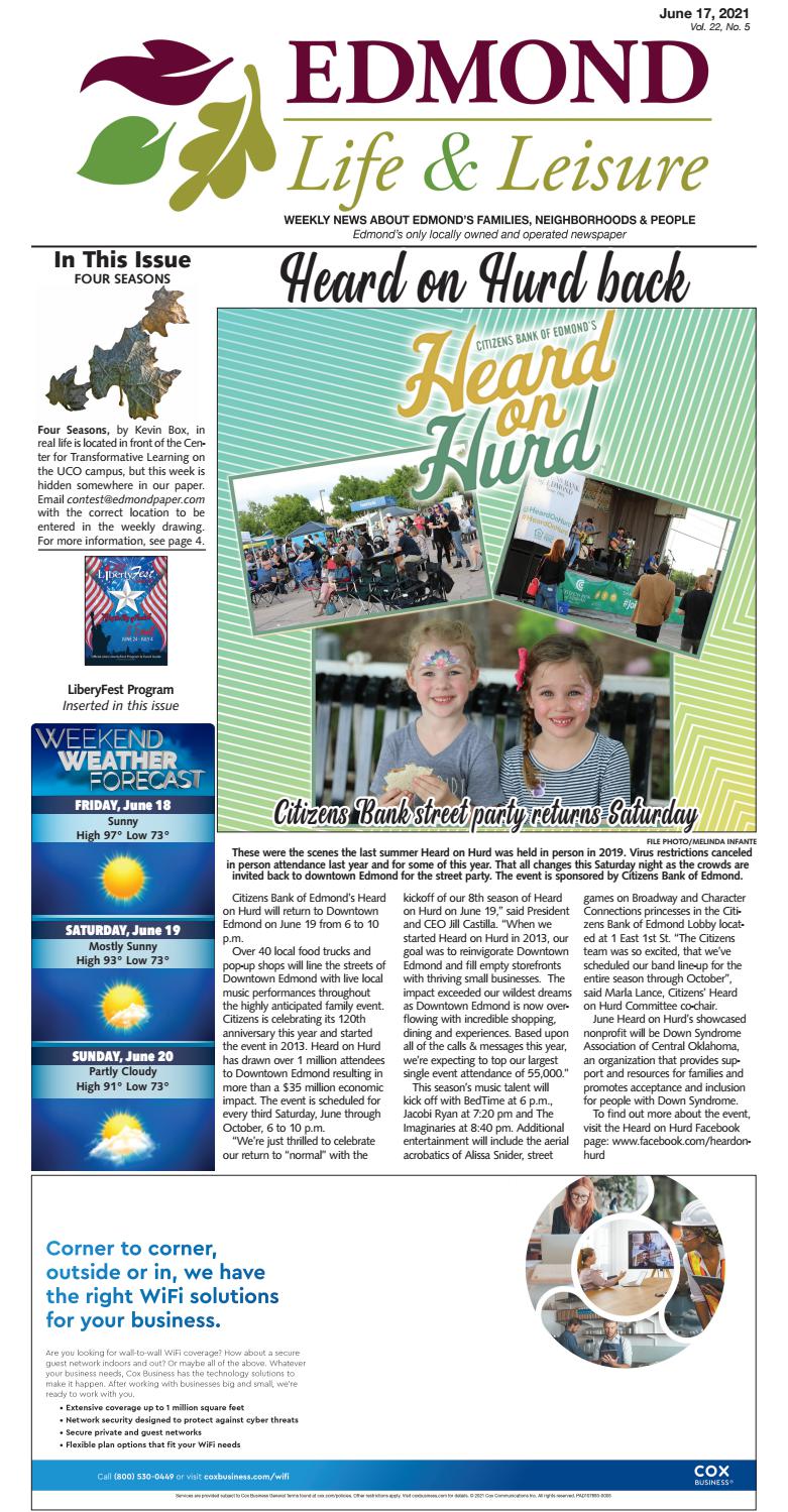 Edmond Life and Leisure - June 17, 2021 by Edmond Life and Leisure - Issuu