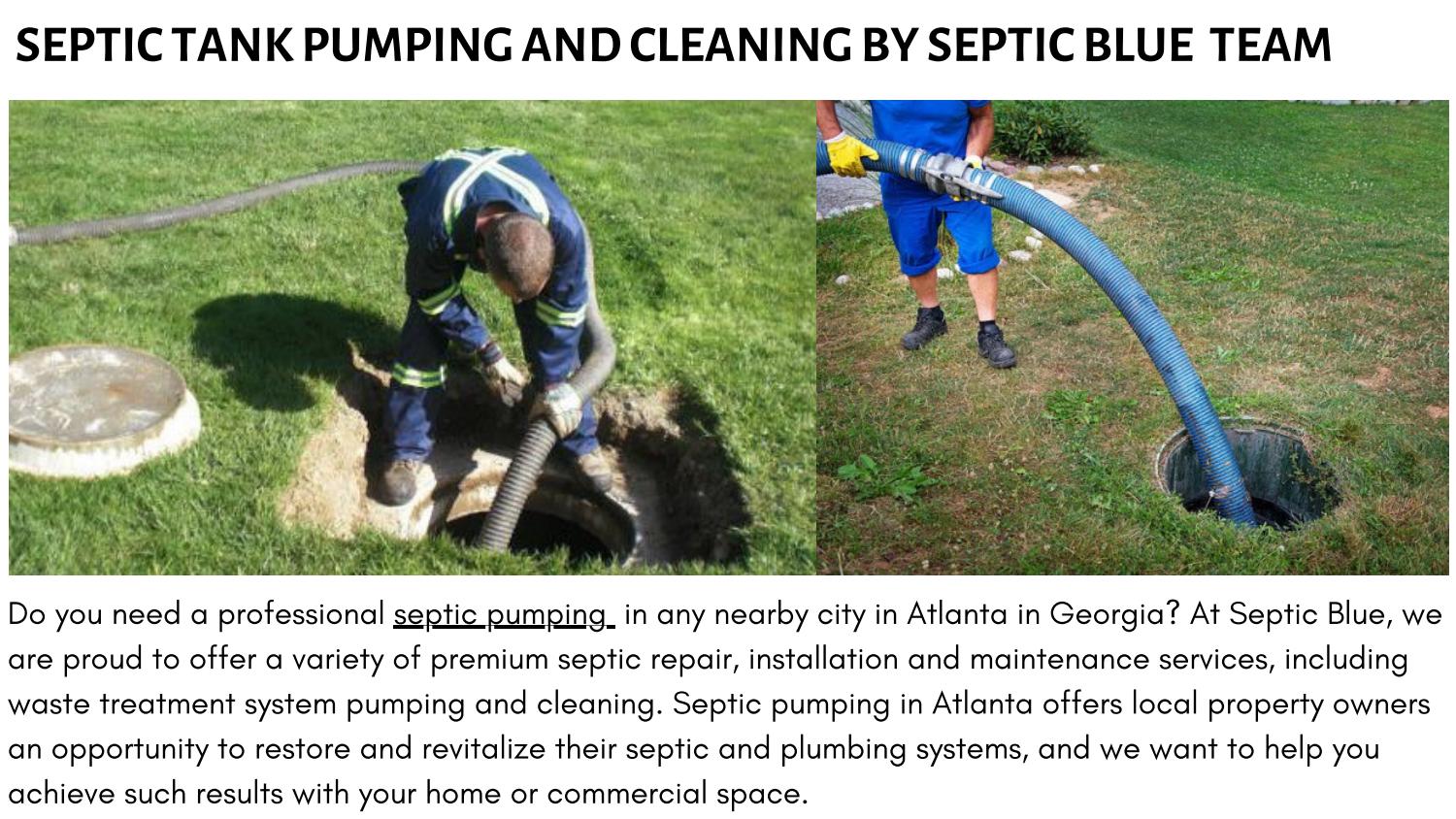 Contact Septic Blue today for a free estimate. by Septic Blue - Issuu