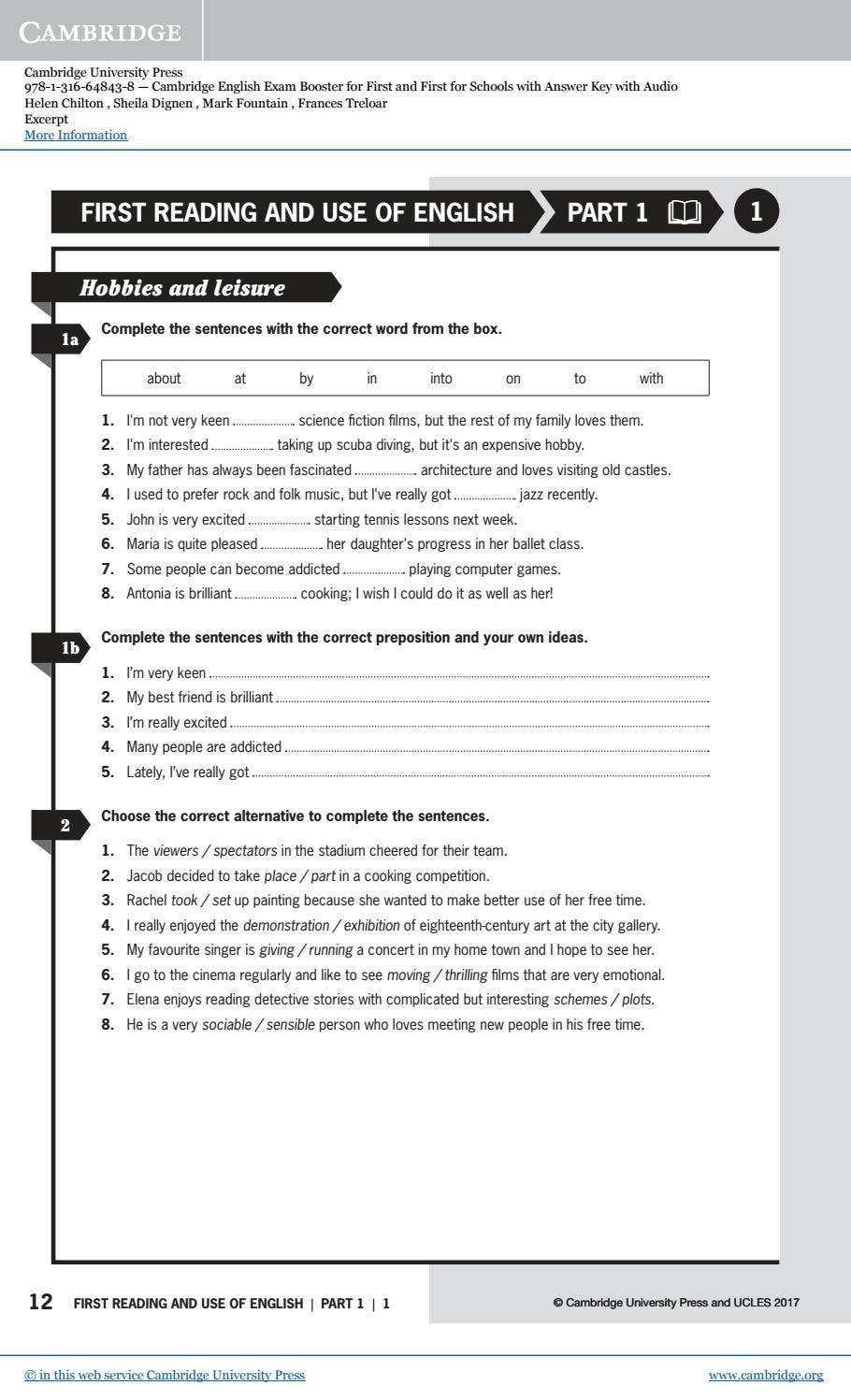 Cambridge Exam Booster B2 First by 華泰文化 Hwa Tai Publishing - Issuu