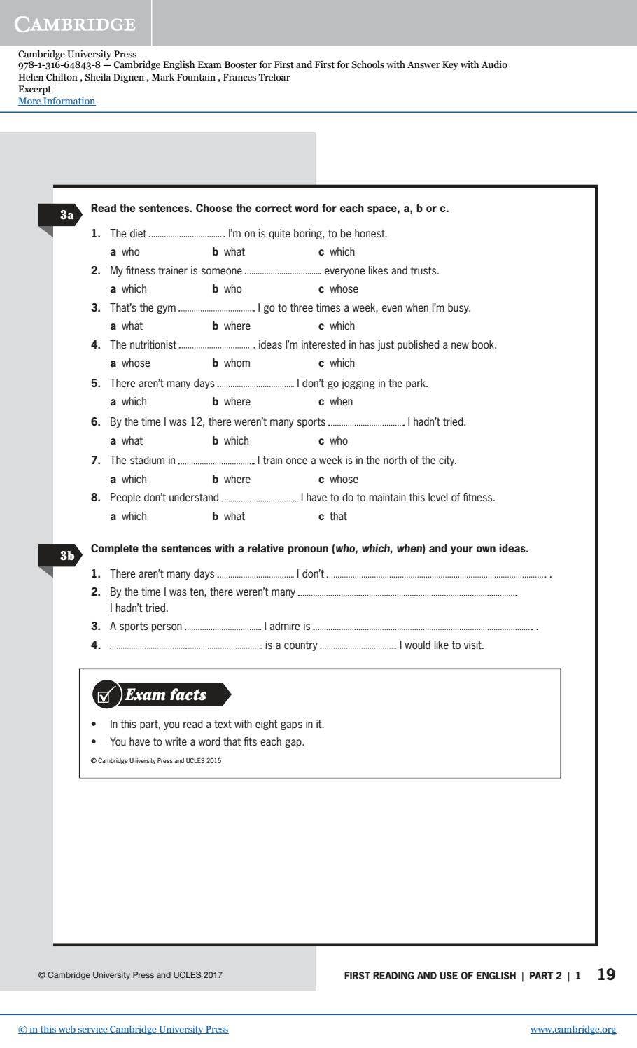 Cambridge Exam Booster B2 First by 華泰文化 Hwa Tai Publishing - Issuu