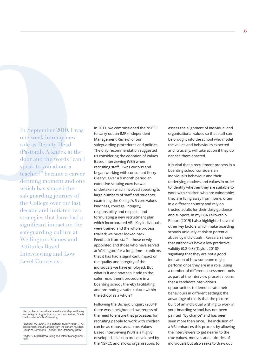 BSA Magazine - Summer 2021 by Boarding Schools' Association - Issuu