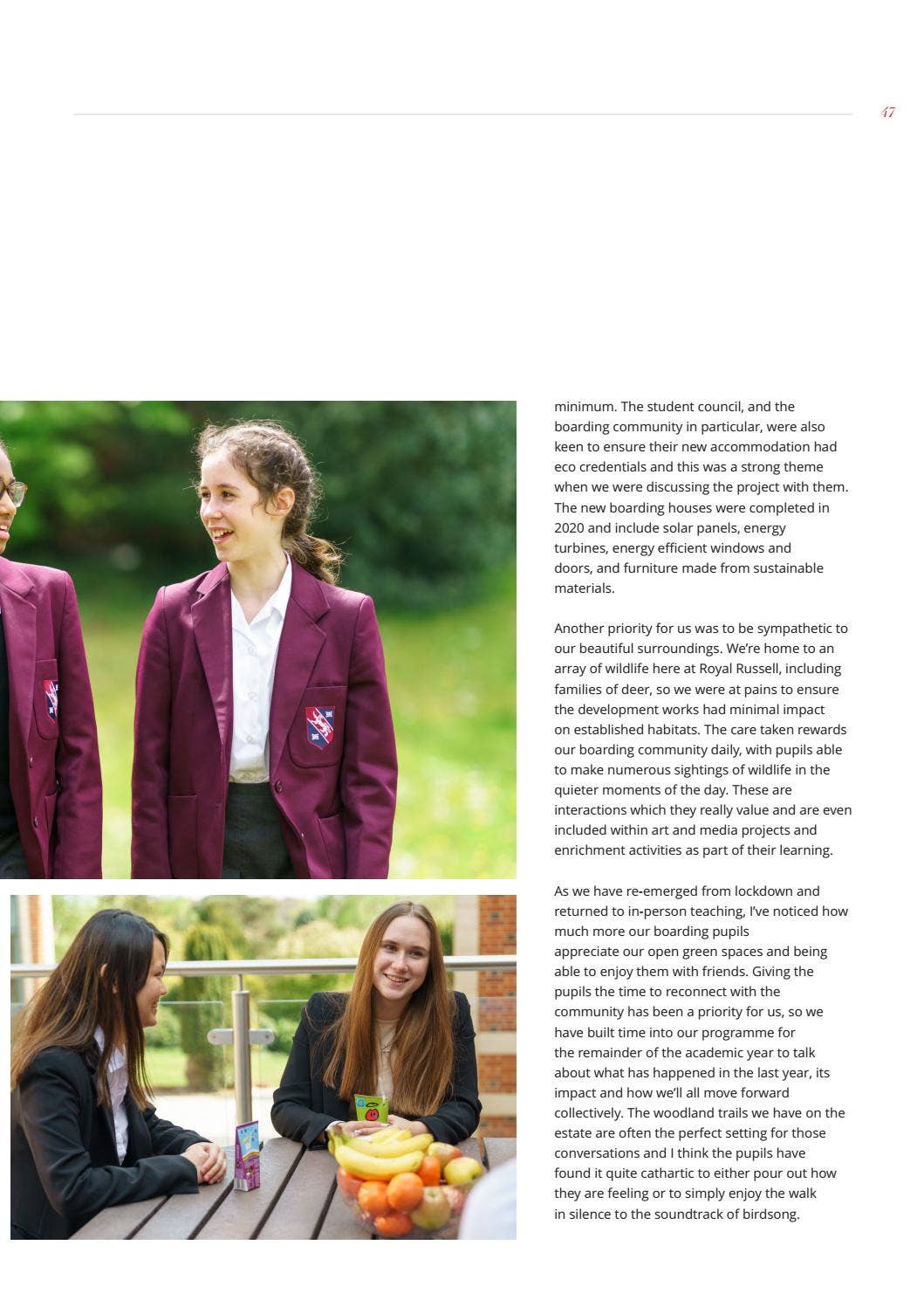 BSA Magazine - Summer 2021 by Boarding Schools' Association - Issuu