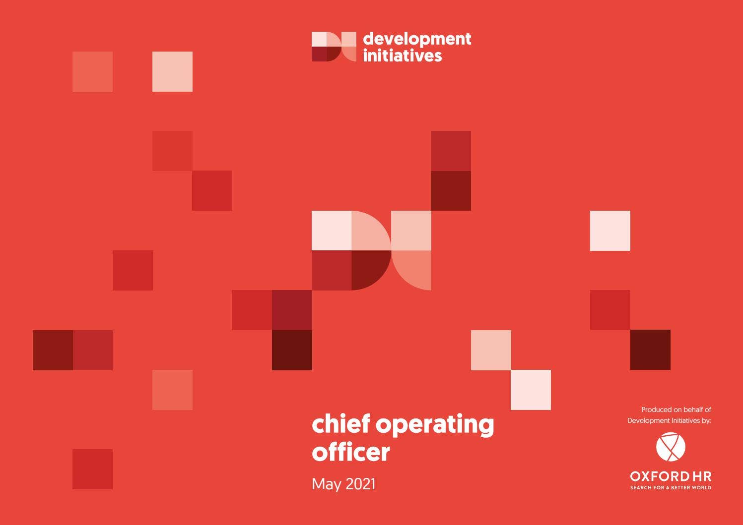 Development Initiatives - Chief Operating Officer by Oxford HR - Issuu