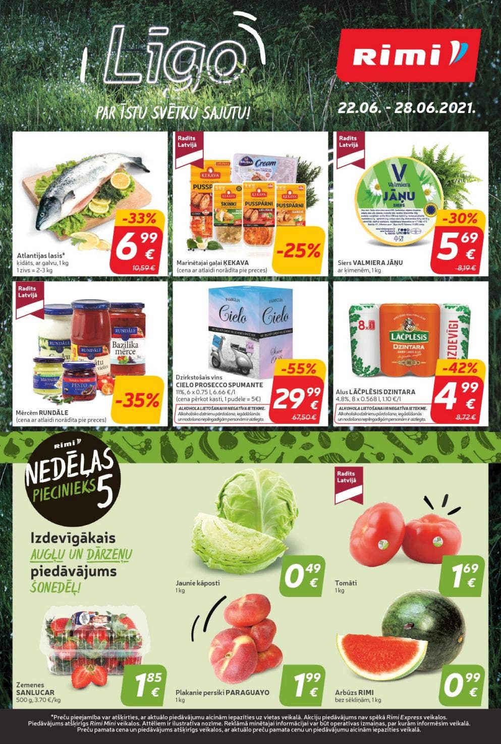 Rimi Hyper piedavajumi_22.06.-28.06.2020 by Rimi - Issuu