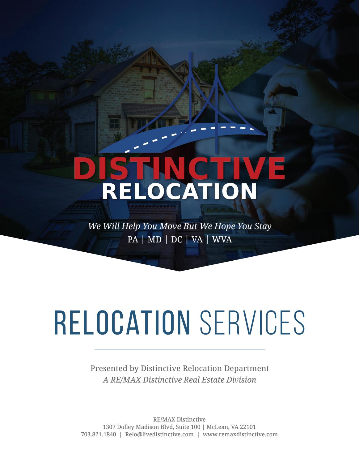 Distinctive Relocation - Services Brochure by REAL Marketing - Issuu