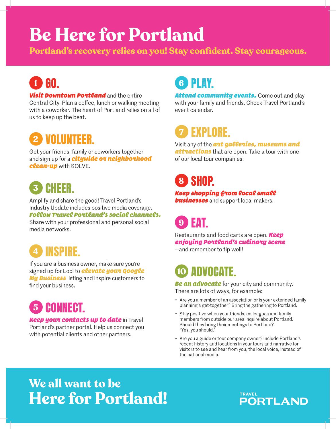 Here for Portland Checklist by Travel Portland - Issuu