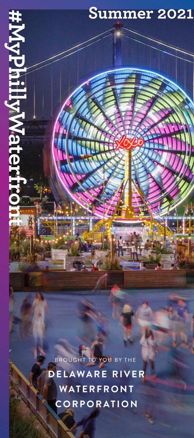 Summer 2021 Brochure by Delaware River Waterfront Corporation - Issuu
