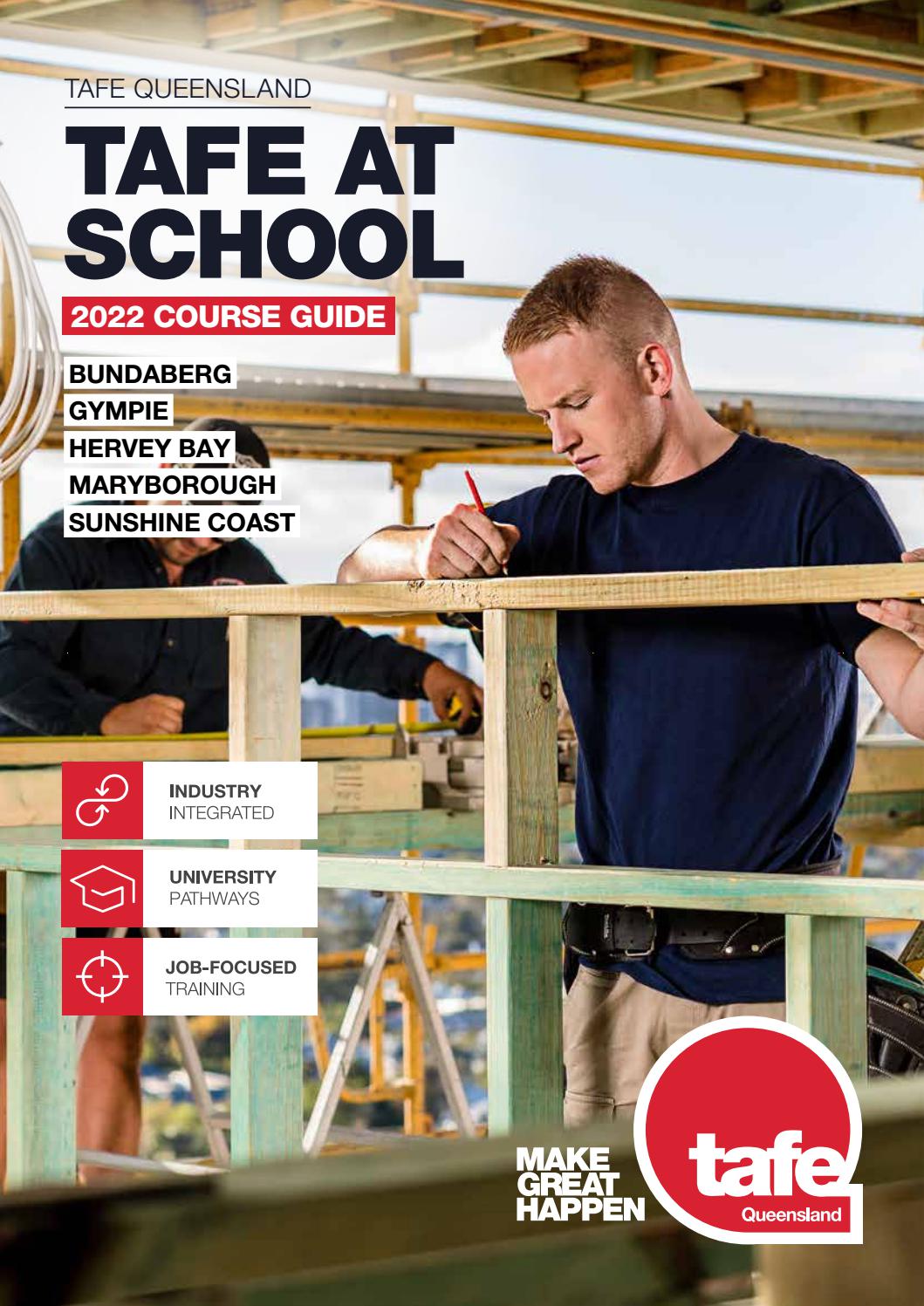TAFE at School Guide 2022 by TAFE Queensland - Issuu