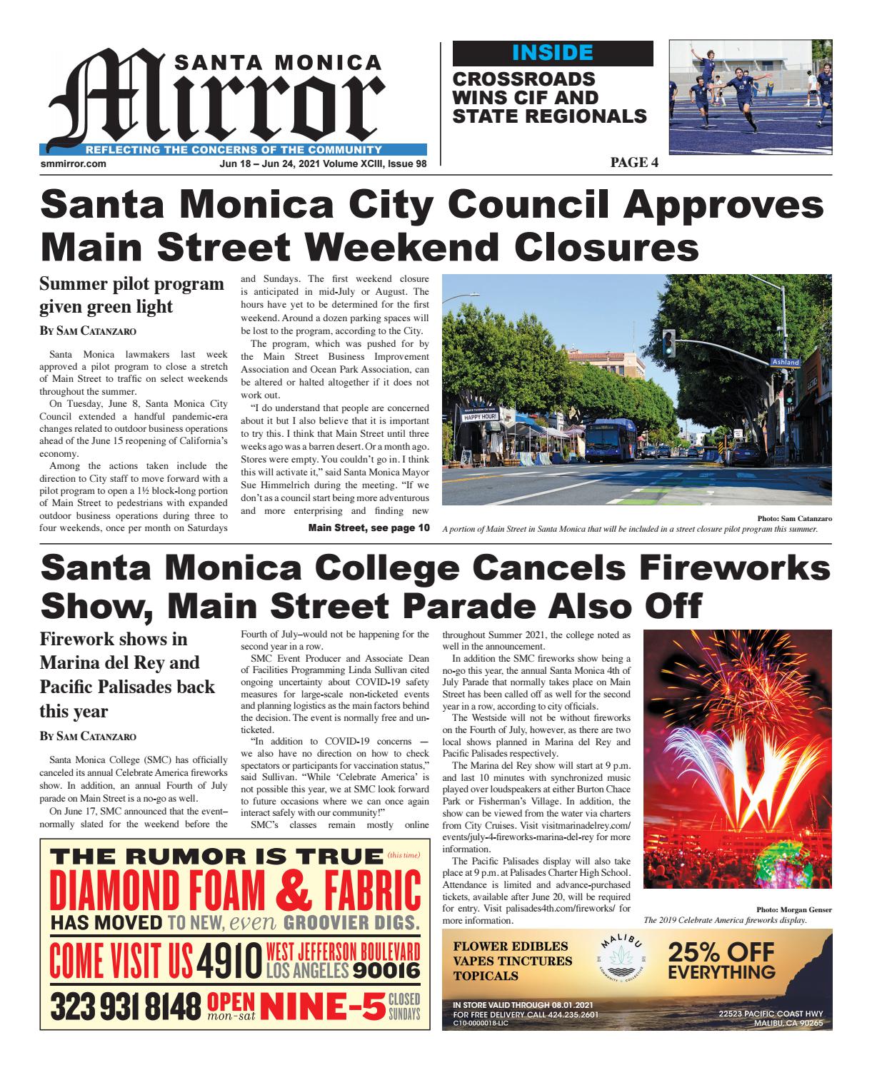 Santa Monica Mirror, June 18 2021 by Mirror Media Group - Issuu