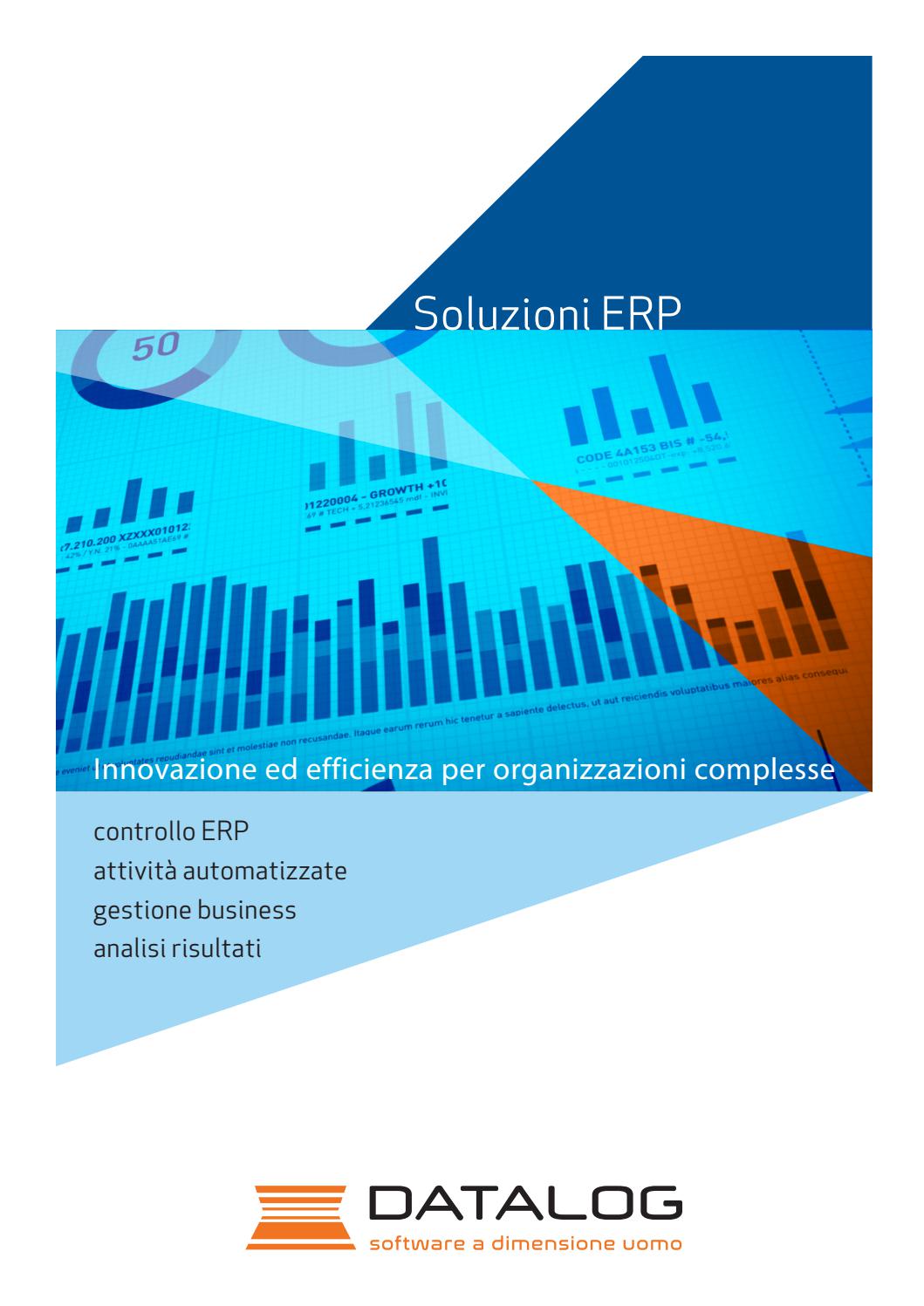 SOFTWARE GESTIONALE ERP by DATALOG ITALIA SRL - Issuu