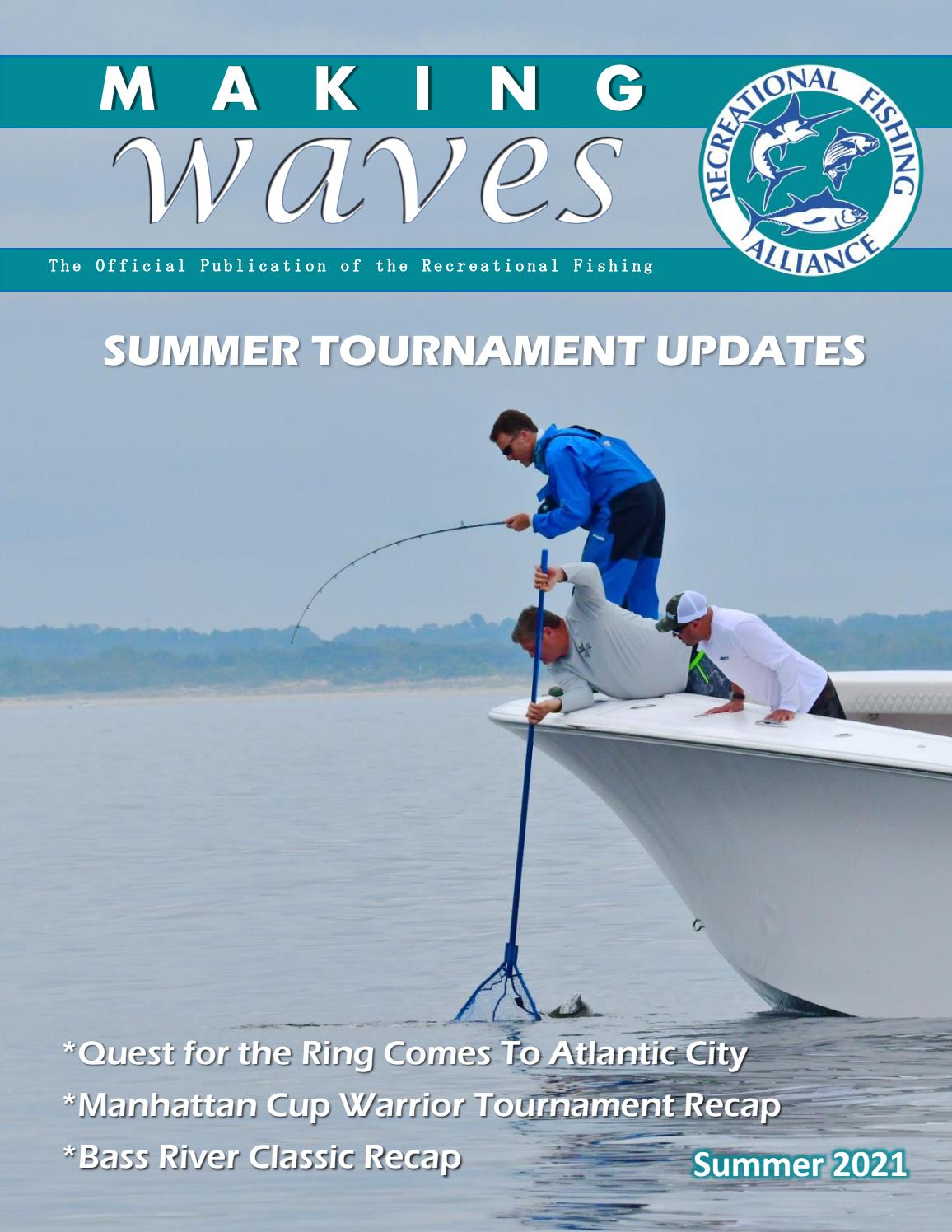 Making Waves - Summer 2021 by Recreational Fishing Alliance - Issuu