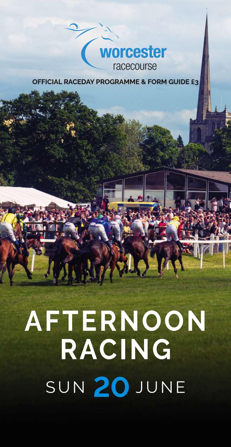 Worcester Racecard - Sunday 20th June by Arena Racing Company - Issuu