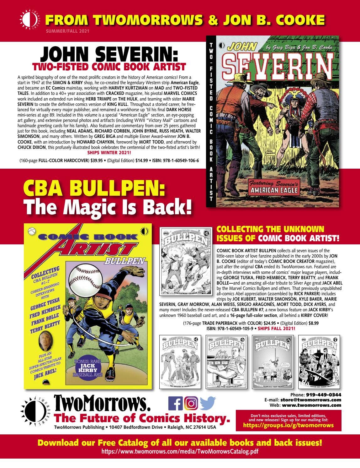 TwoMorrows 2021 Update #1 by TwoMorrows Publishing - Issuu