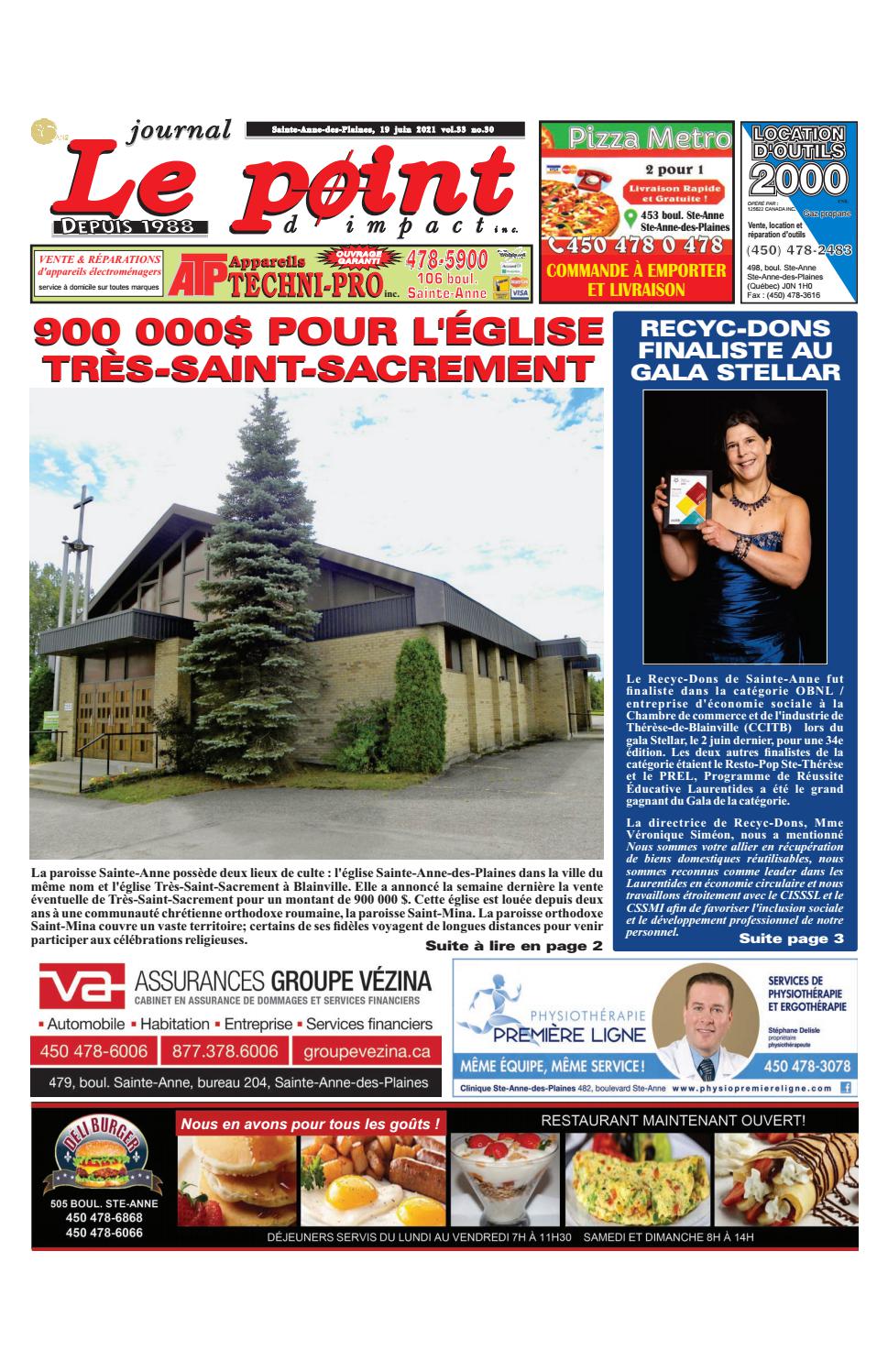 Journal Le point d'impact by Serge Blondin - Issuu