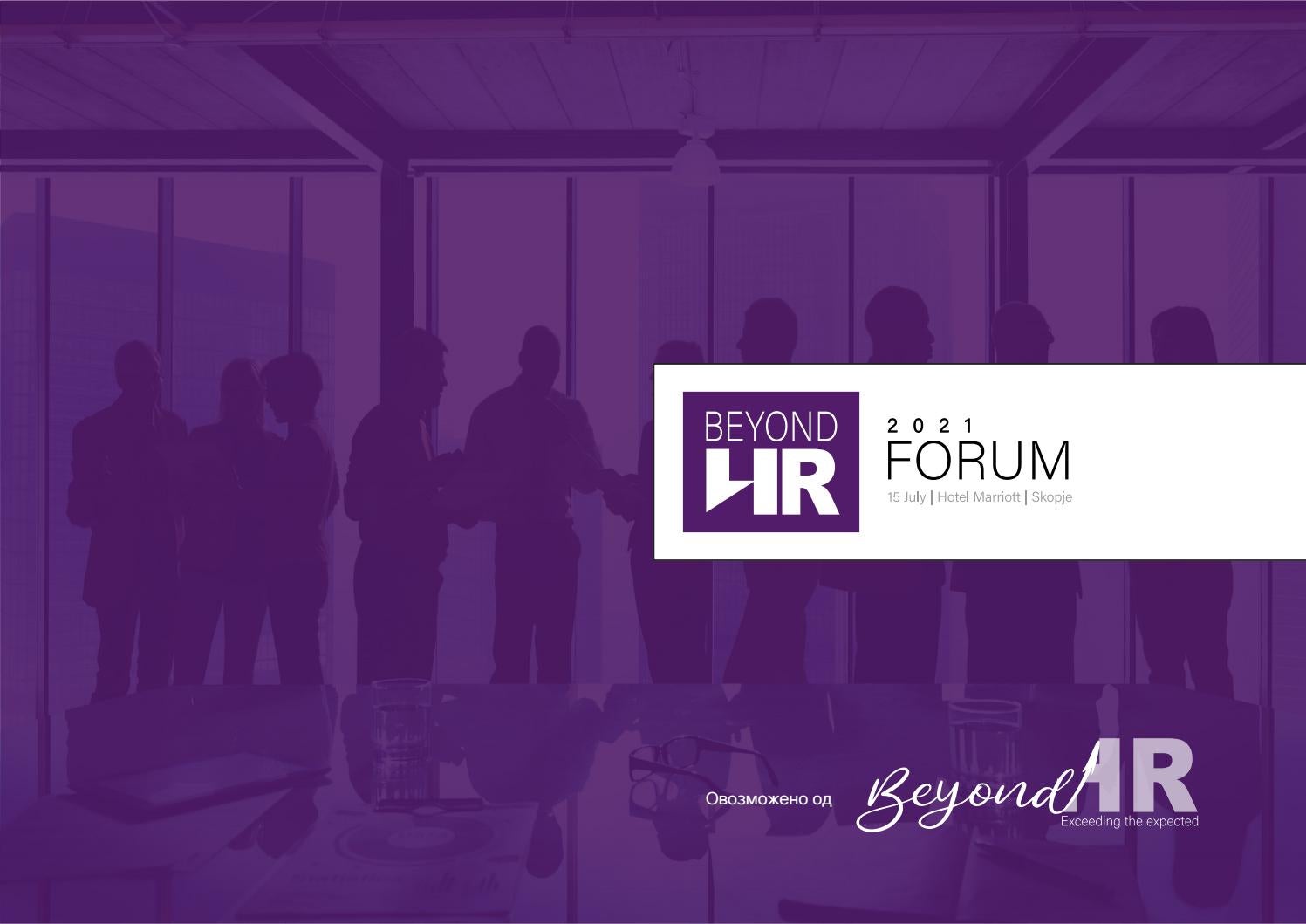Beyond HR Forum 2021 by motion.mk - Issuu