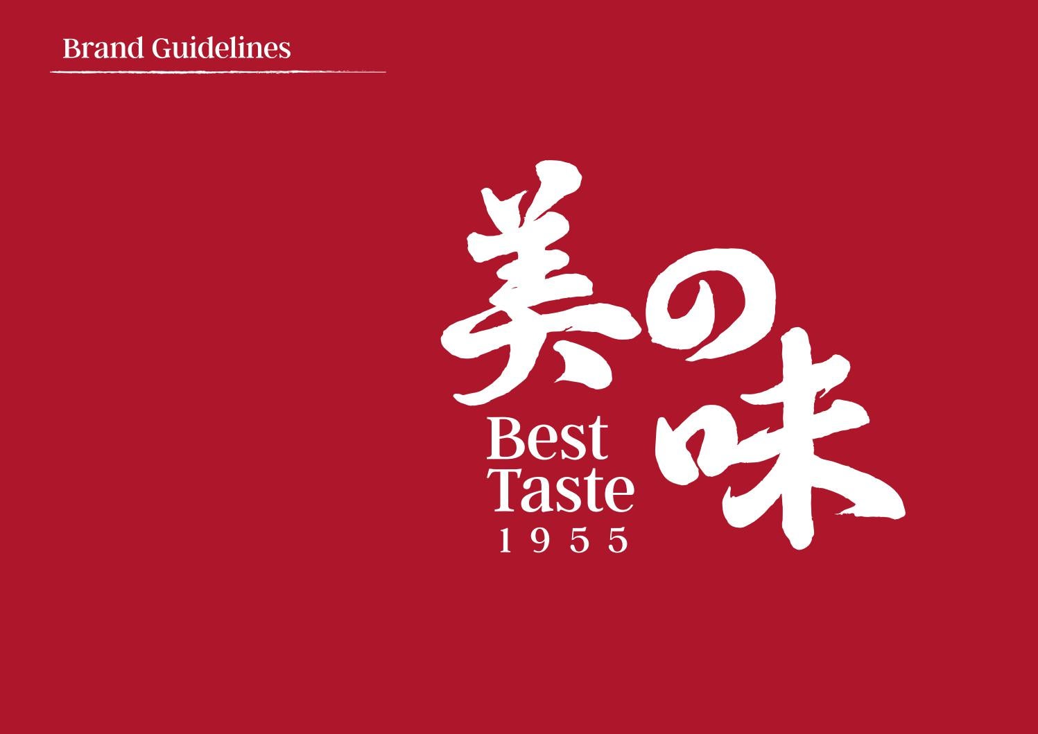 Best Taste Brand Guide by orientdesign - Issuu