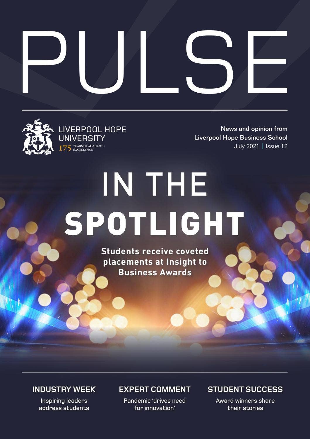 Pulse Issue 12 by Liverpool Hope University - Issuu