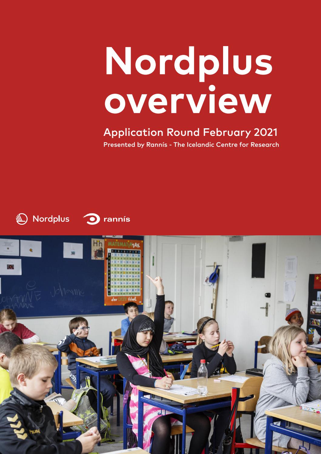 Nordplus overview - Application round February 2021 by Rannís - Issuu