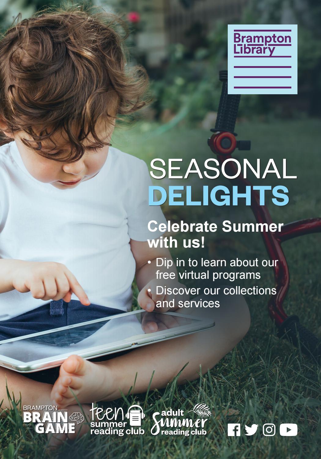 Brampton Library Summer Clubs 2021 Booklet by bramlib - Issuu